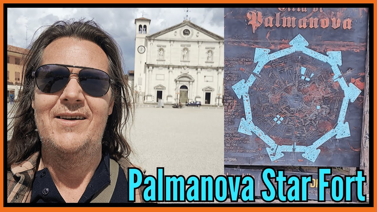 Palmanova Star Fort Walking Tour - YouTube