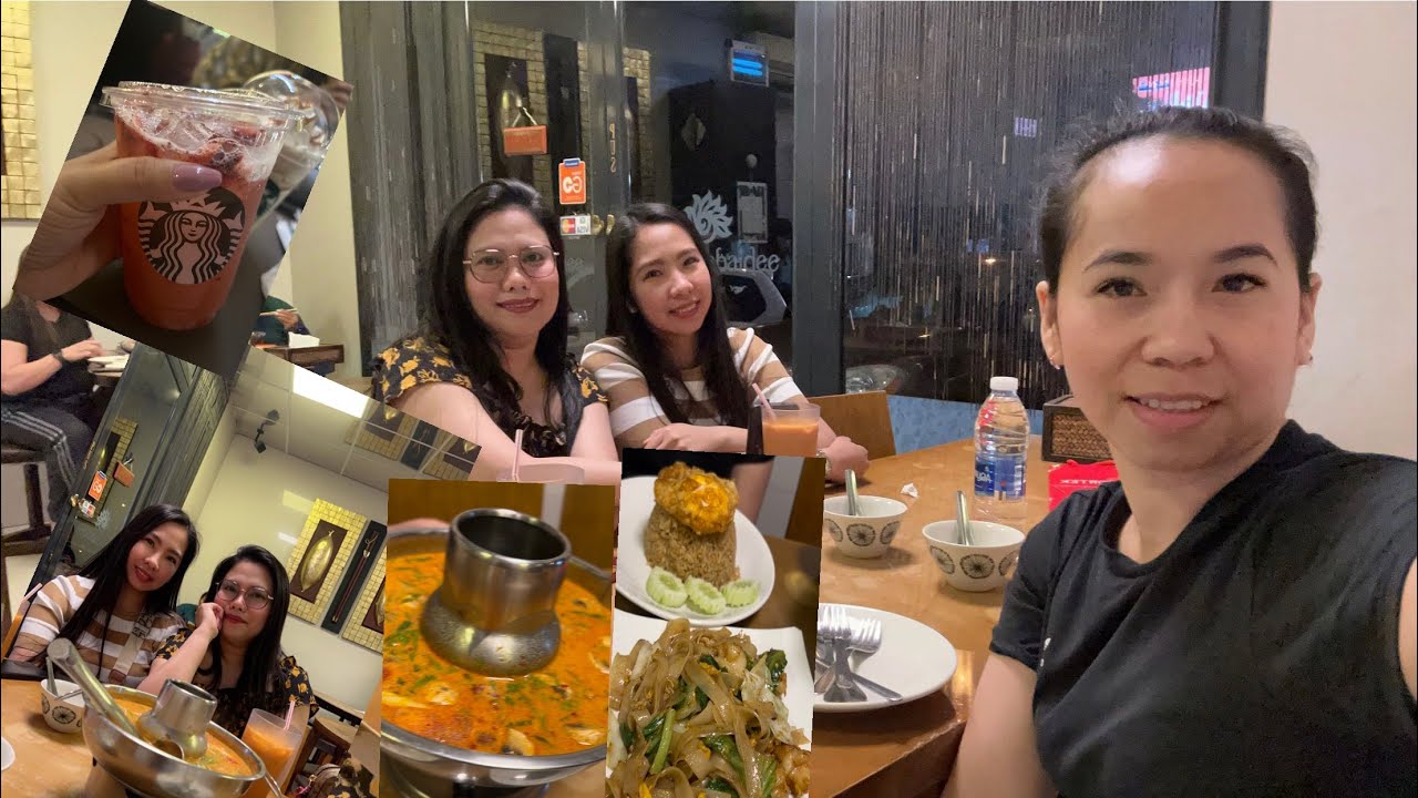 First time in SABAIDEE Thai Resto + the very famous MANGO STICKY RICE ...