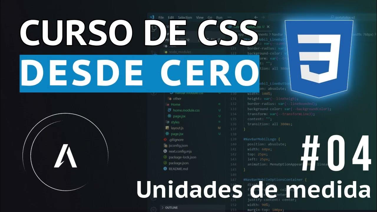 Curso de CSS desde cero - 04 Unidades de medida - YouTube