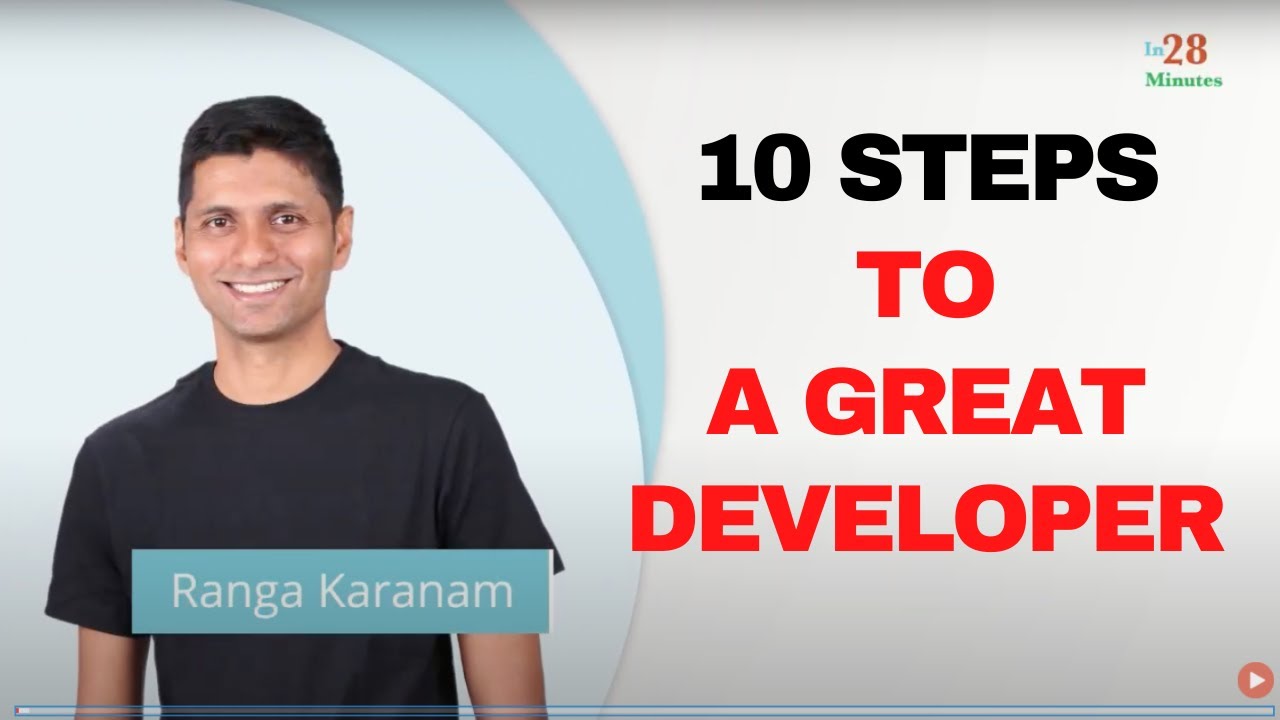 HOW TO BECOME A GREAT DEVELOPER? - YouTube
