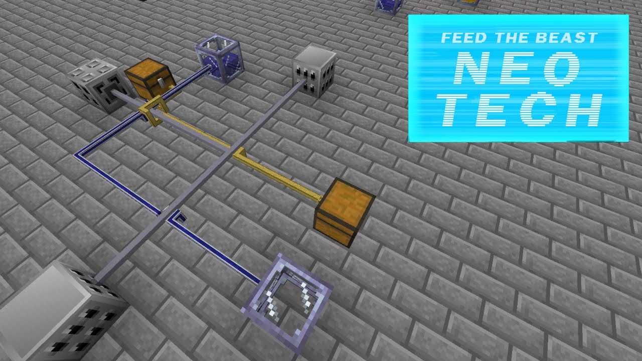 FTB NeoTech- Modern Industrialization Pipe Tutorial - YouTube