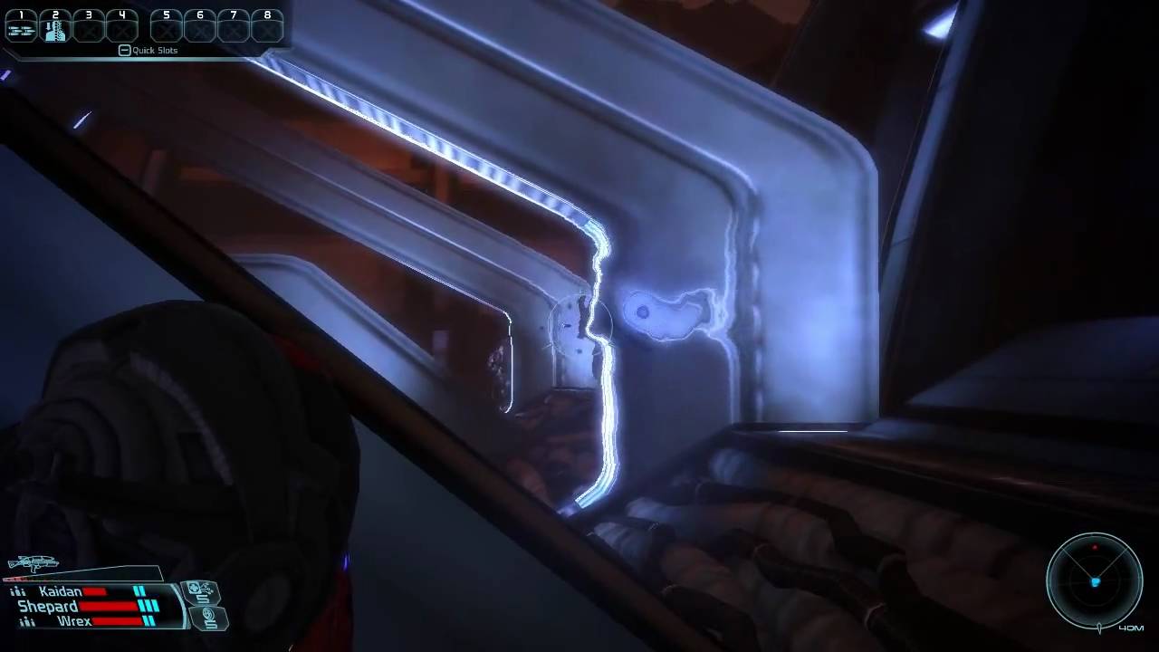 Mass Effect - The Citadel Siege - Entering the Elevator Shaft - YouTube