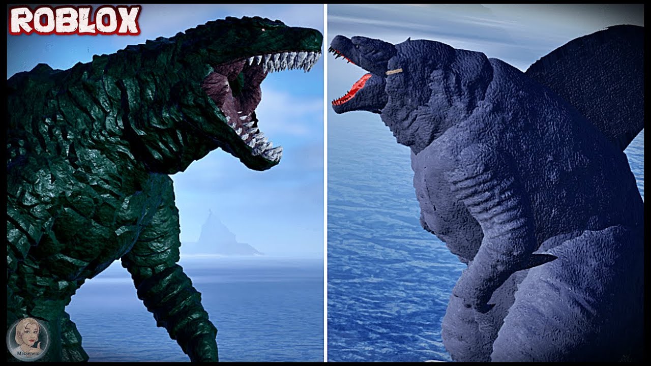 Kaiju Alpha Godzilla 2014 vs UE Godzilla's New Names and Models Roblox ...