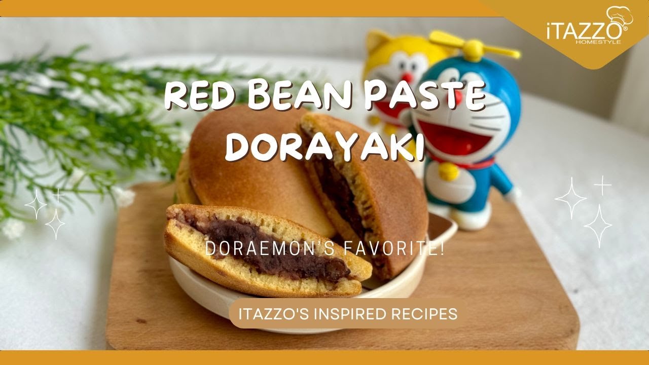 Red Bean Paste Dorayaki: Doraemon’s Favorite! - YouTube