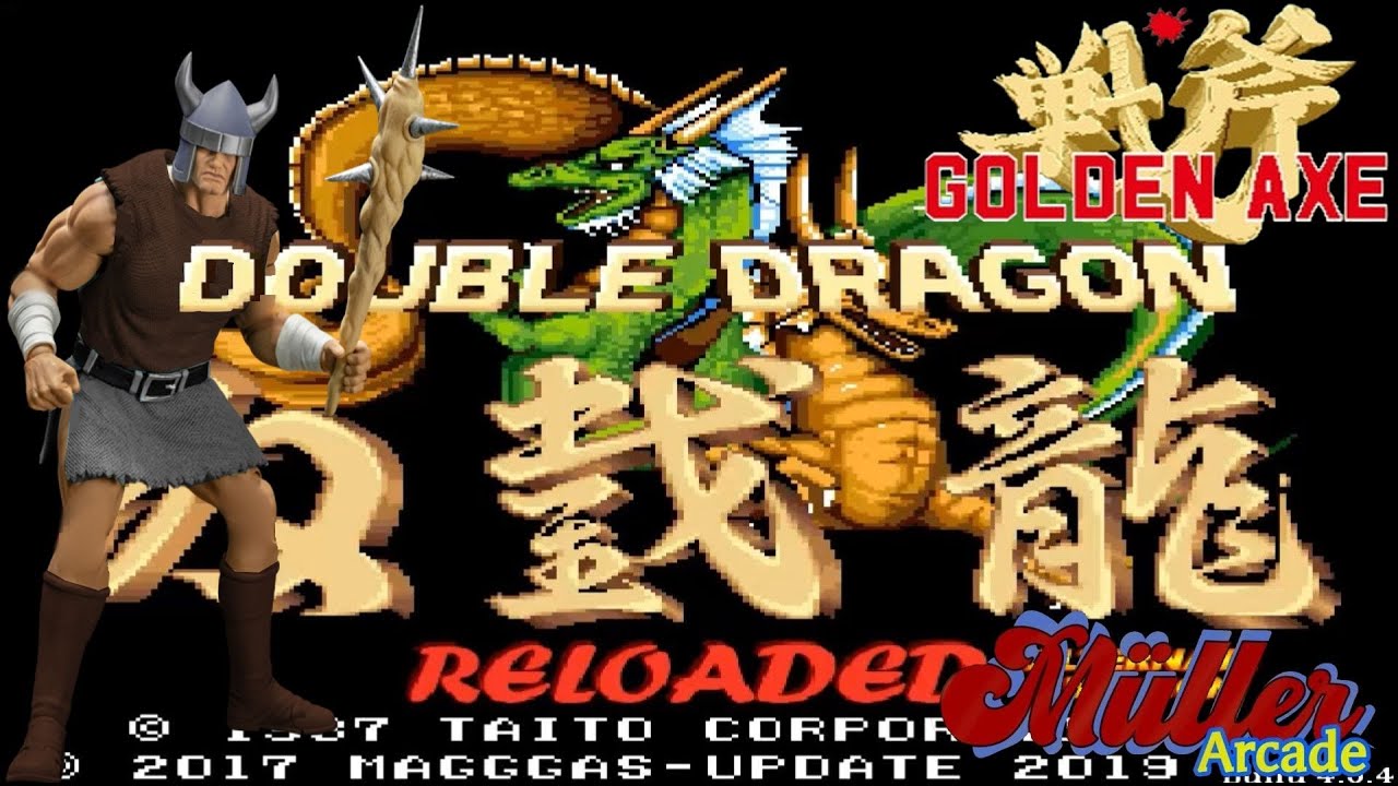 DOUBLE DRAGON RELOADED ALTERNATE - GOLDEN AXE - SOLDIER - FULL GAMEPLAY ...