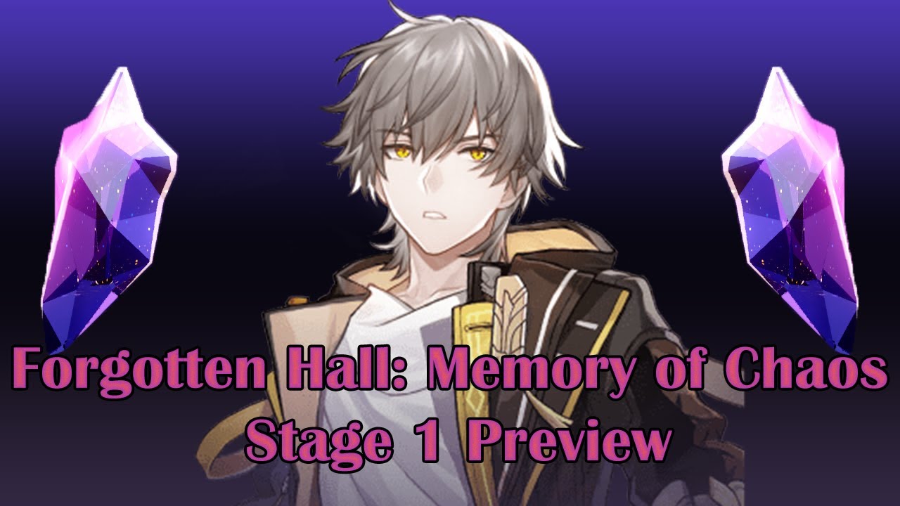 Honkai Star Rail - Forgotten Hall: Memory of Chaos Stage 1 Preview ...