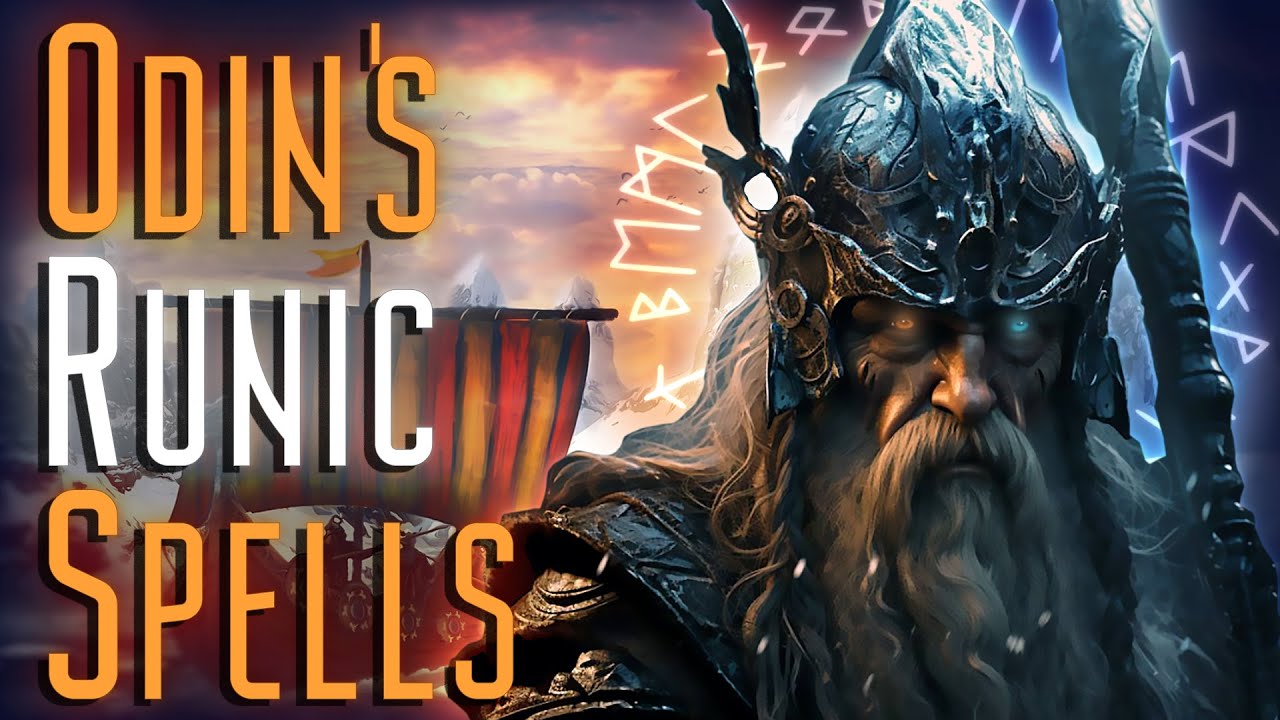 Runic Spells that Odin Learned ︎ Journey through Norse Mythology - YouTube