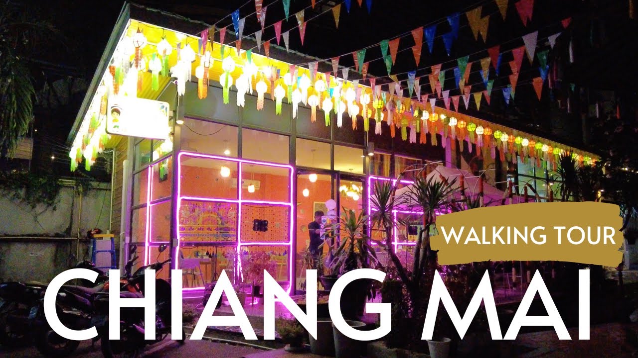 The Magic of Nimman at Night - 4K UHD 60fps Walking Tour [Sept 2022 ...