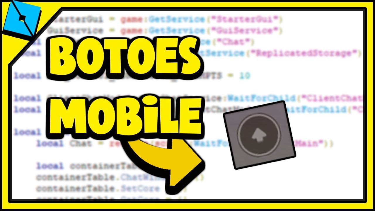📱 Como Fazer Um Botão MOBILE - ROBLOX STUDIO 📱 - YouTube
