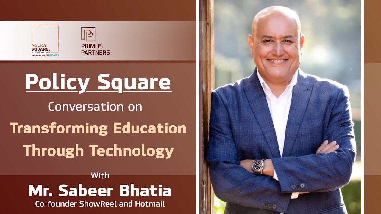 Transforming Education Through Technology | Mr. Sabeer Bhatia, Co ...