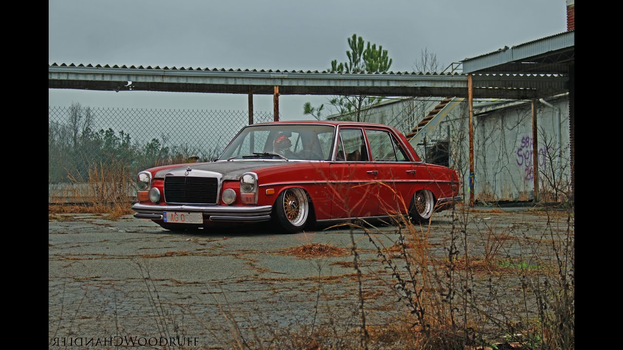 Slammed Classic 240D Mercedes - YouTube