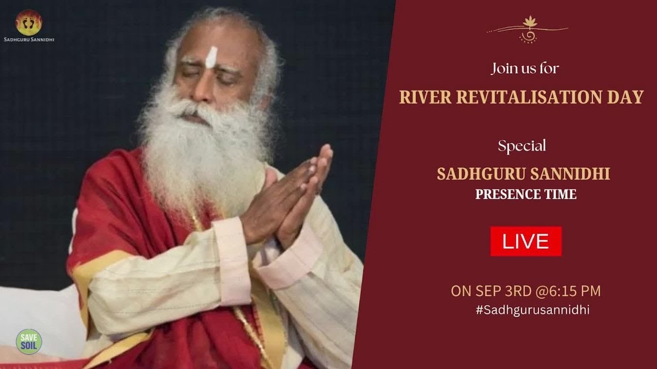 Sadhguru Sannidhi English - Join at 6-15 PM 3rd September. - YouTube