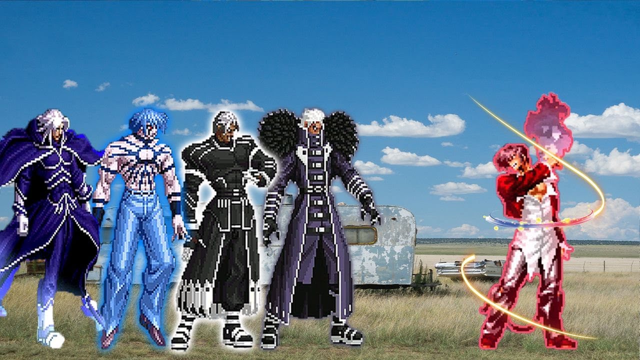 {Infinite Mugen Gaming} Kof Bosses Team Vs Final Orochi Iori - YouTube