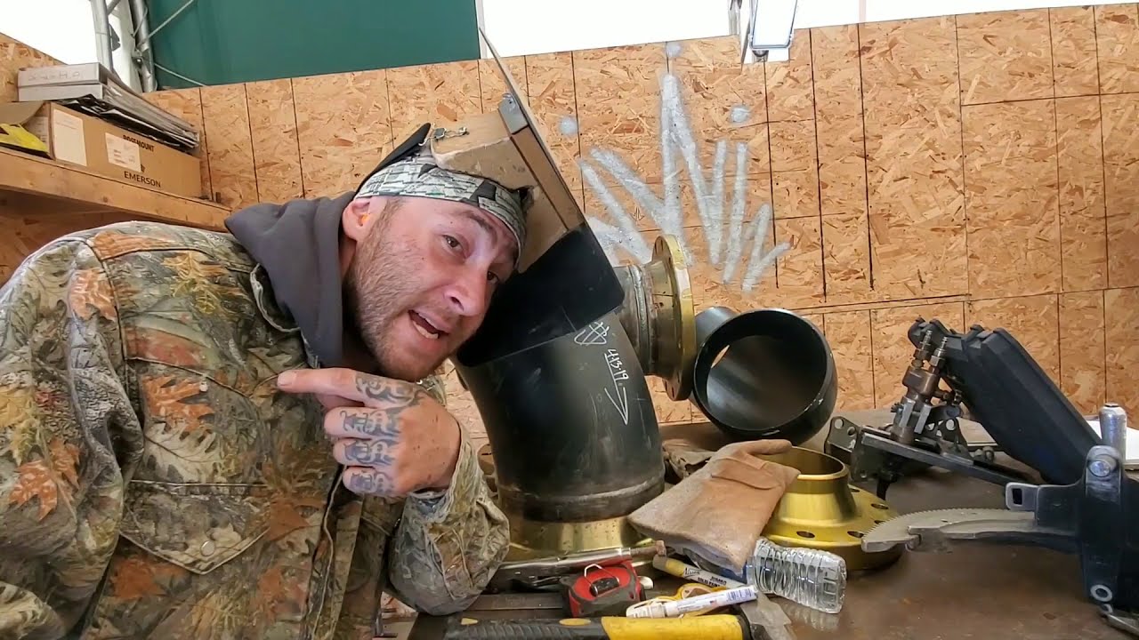 Welding tips with 6010 beads on pipe - YouTube