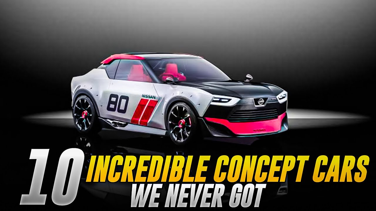 10 Incredible Concept Cars We Never Got - YouTube