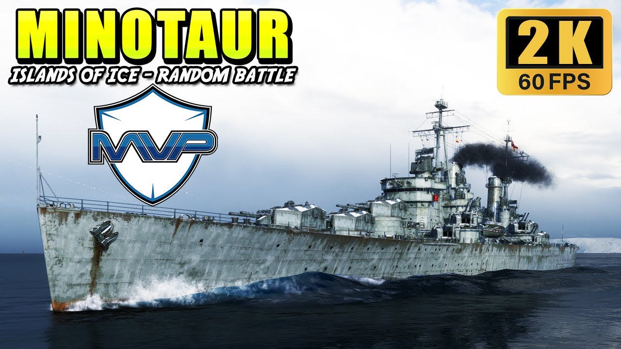 Cruiser Minotaur - MVP of the end of the battle - YouTube