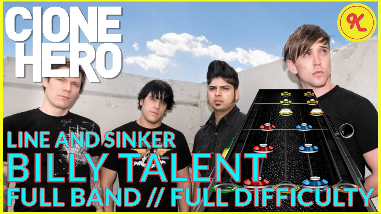 "Line and Sinker" by Billy Talent | Clone Hero Chart Preview - YouTube