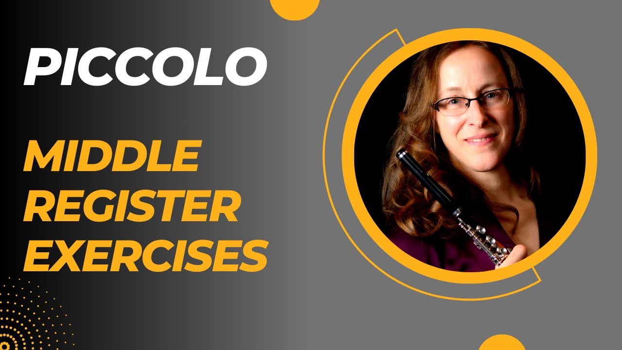 Middle register exercises for the piccolo - YouTube