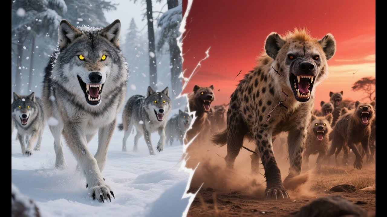 Wolf Pack vs Hyena Clan – Strategy vs Savagery : Who Dominates the Wild ...