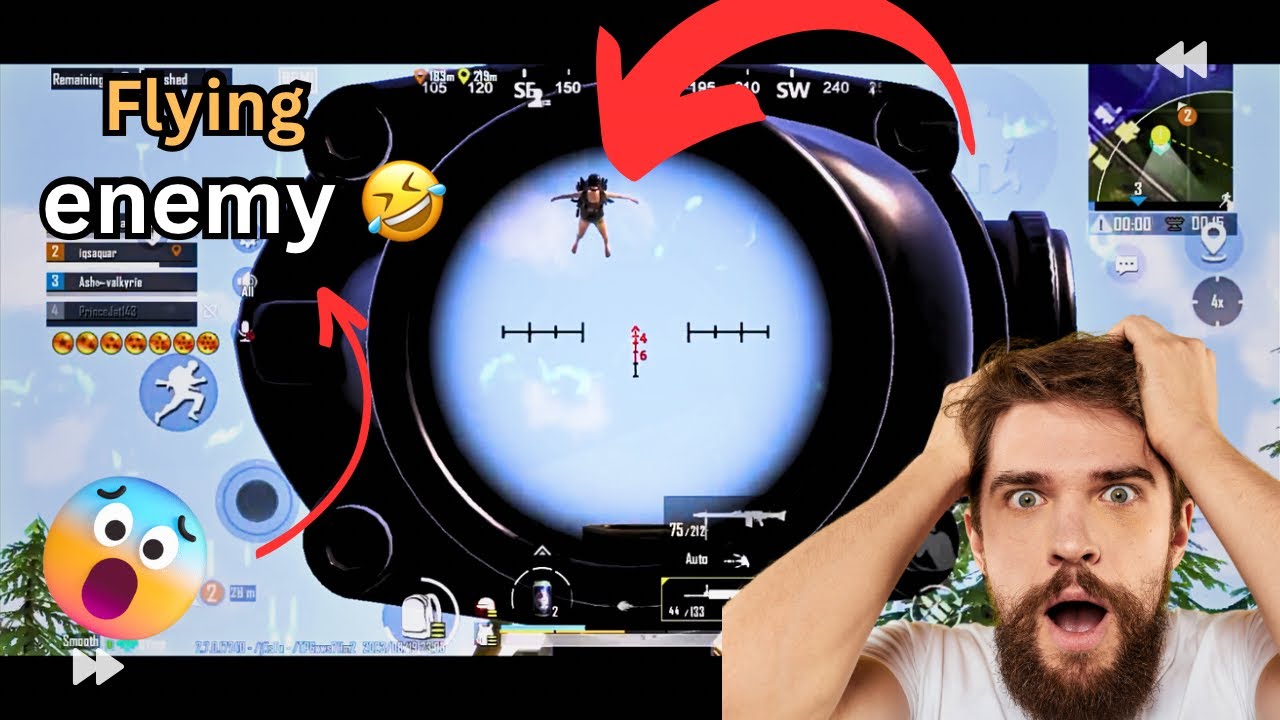 Flying enemy | intense fights🥶😱 |KING| - YouTube