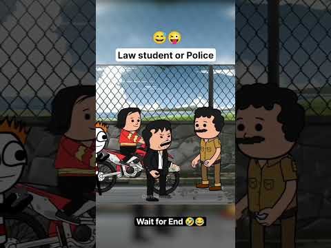 students vs police 😎 - YouTube