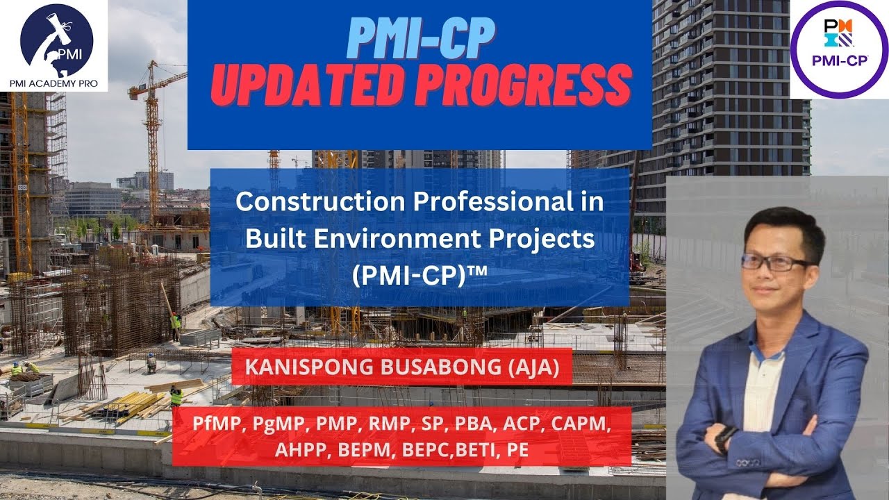PMI-CP Updated Progress (PMI-Construction Professional) - YouTube