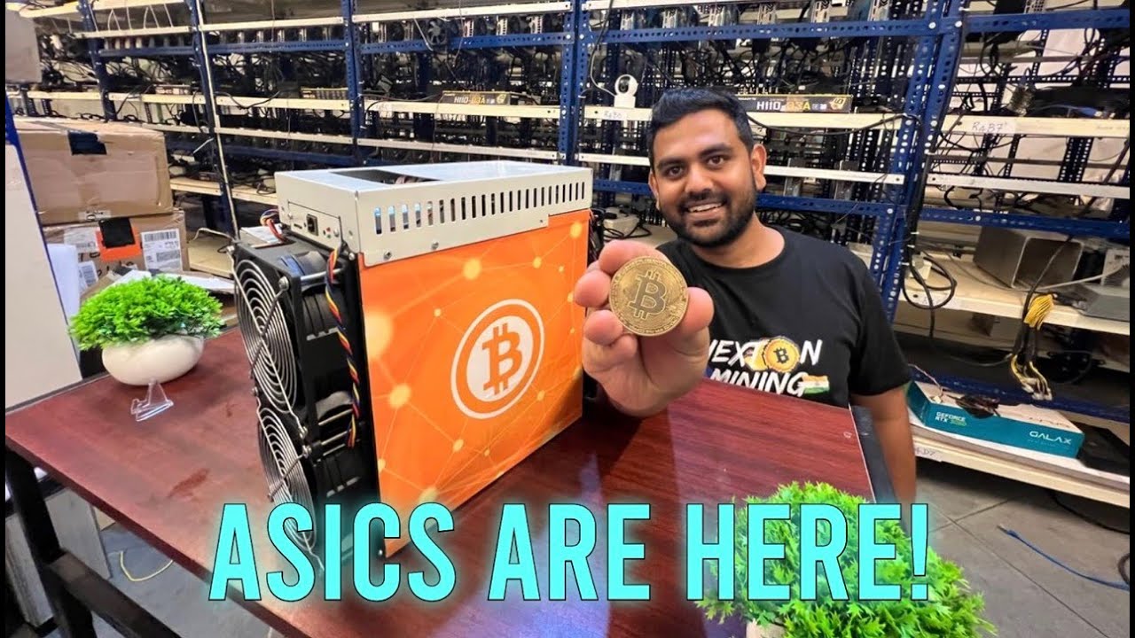 ASIC MINERS are here! 🔥 + Farm Updates | Crypto Mining India - YouTube