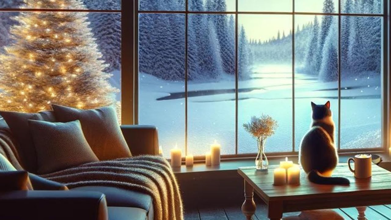 Healing cats and beautiful piano background music - YouTube