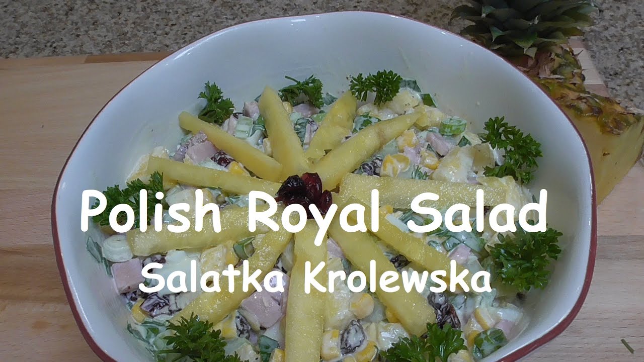 Polish Royal Salad/Salatka Krolewska Ep. 127 - YouTube