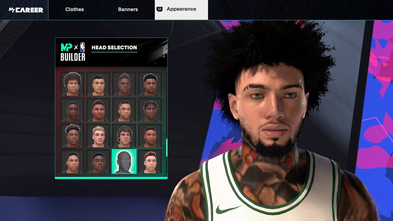 How to make drippy face scan on nba 2k25 - YouTube