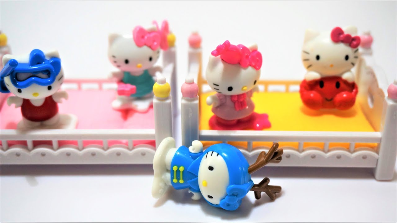 Five Little Jumping on the bed Nursery Rhymes for Toddlers - YouTube