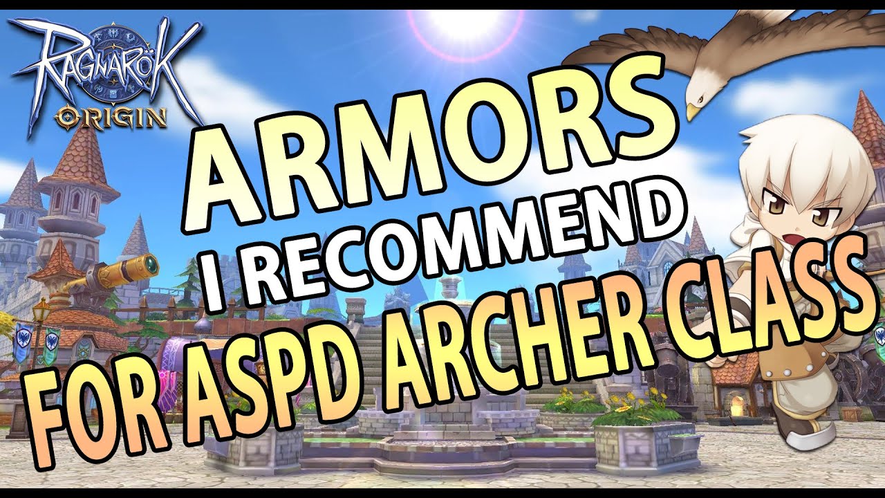 Ragnarok Origin Korea Archer Hunter Sniper Armors I recommend for ADL ...