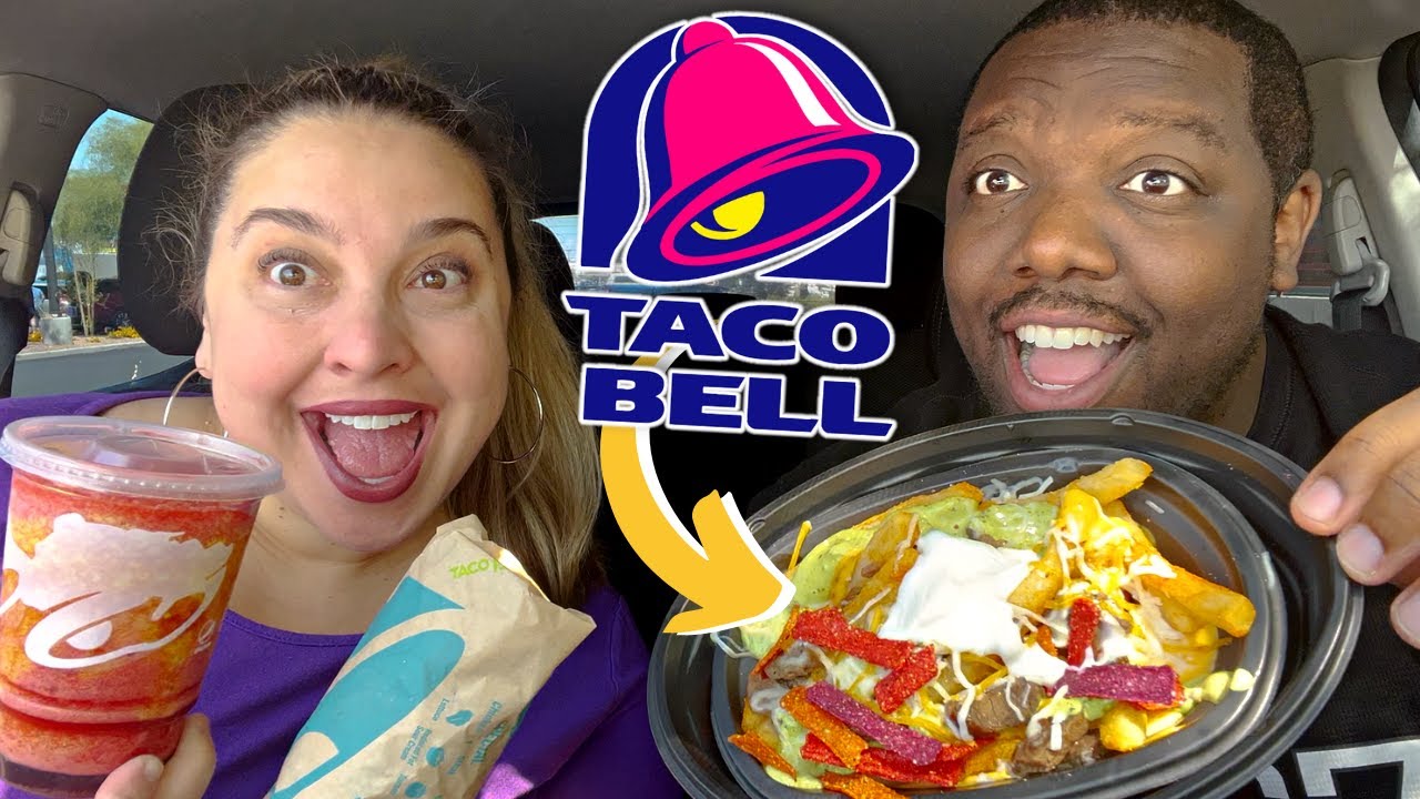 We're BACK AGAIN!....Trying Taco Bell NEW Menu Items! - YouTube
