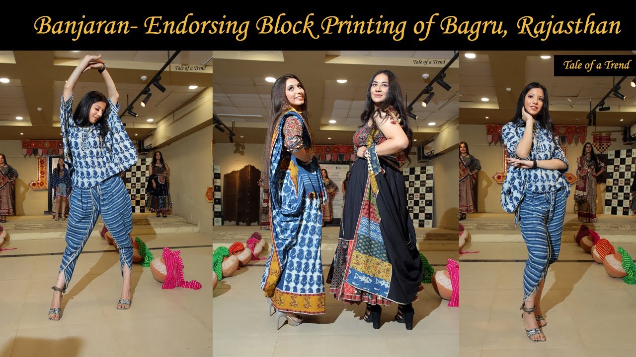 BANJARAN- Endorsing Block Printing of Bagru, Rajasthan - YouTube