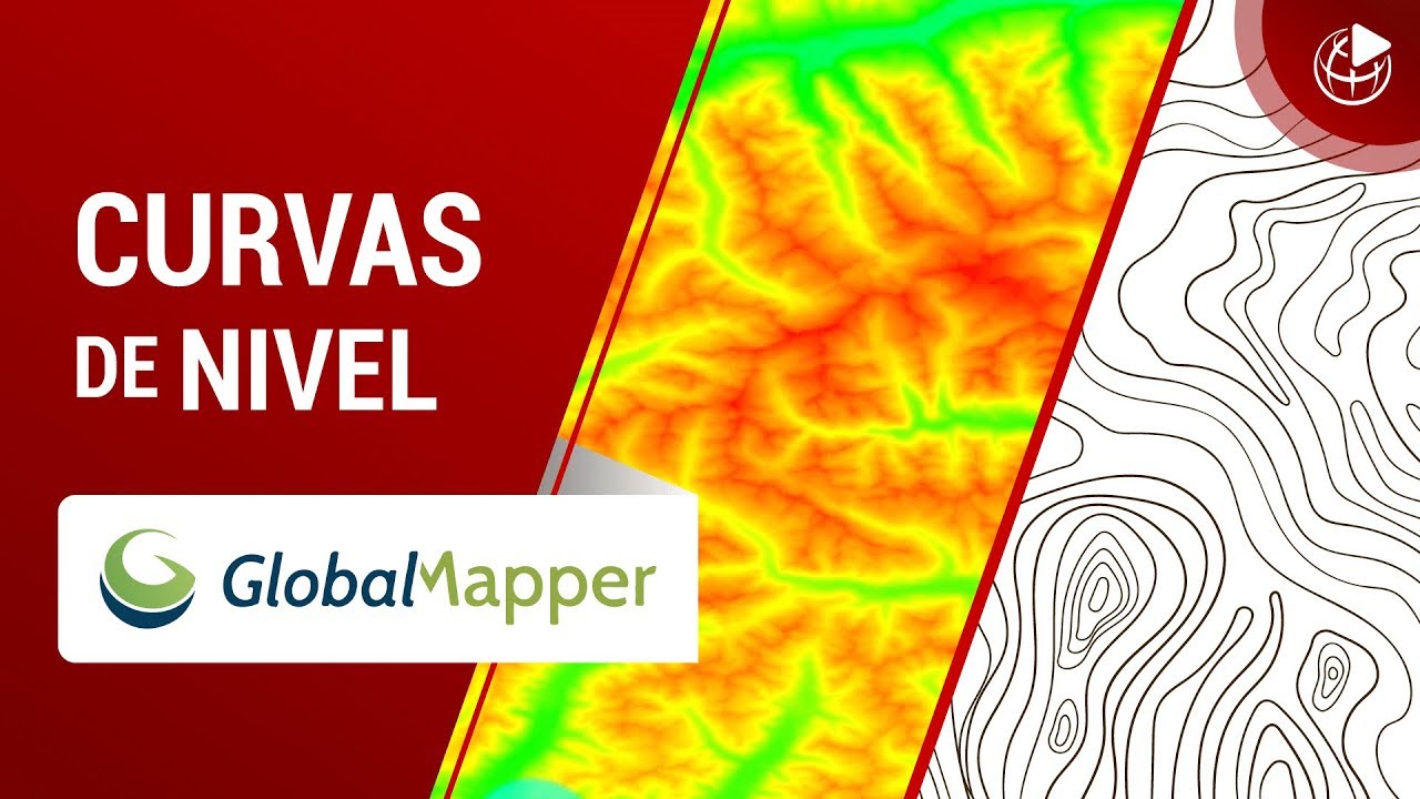 Crea curvas de nivel con Global Mapper - YouTube