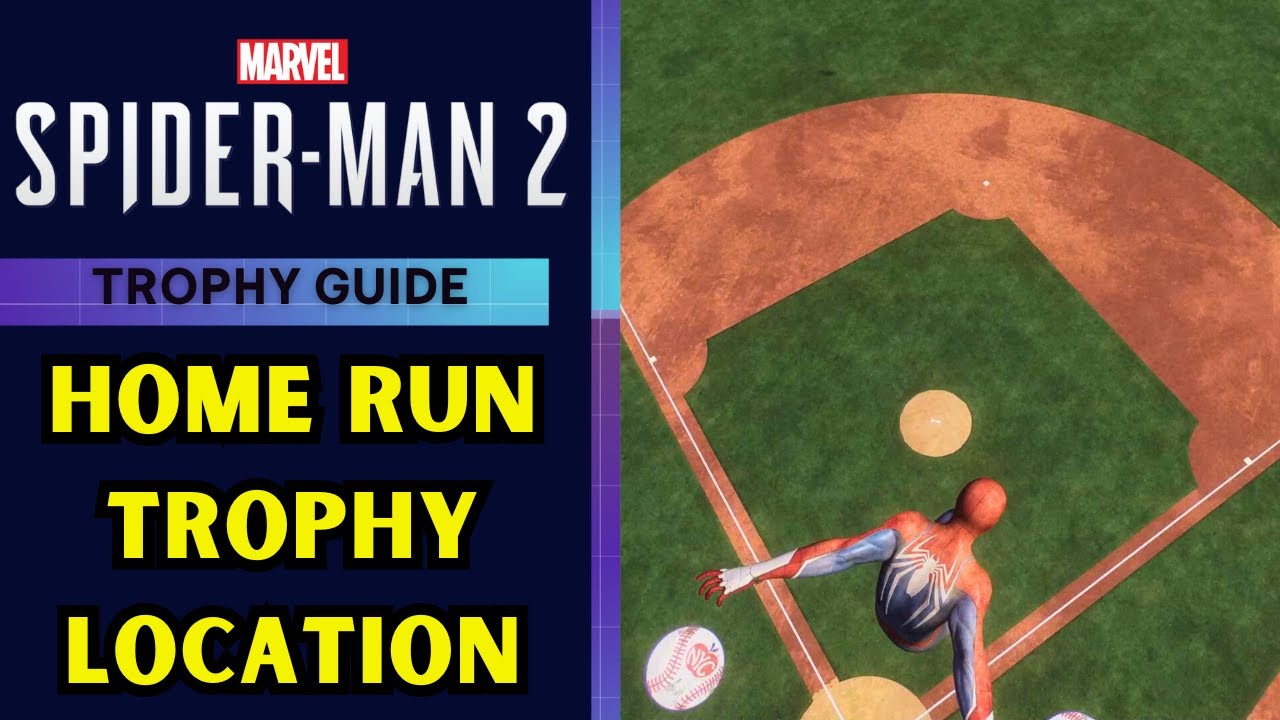 Spiderman 2 Home Run Trophy Guide - YouTube