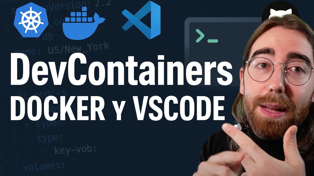 Devcontainers - Entornos de desarrollo como código con @DockerInc y @code [RESUBIDO] - YouTube