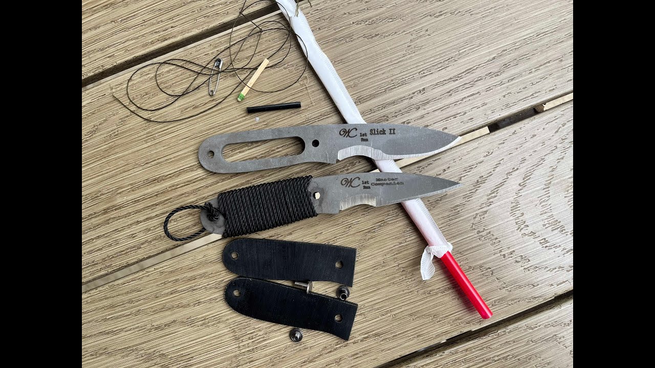 Skeleton Knife Water Proof Handle DIY Kit - YouTube