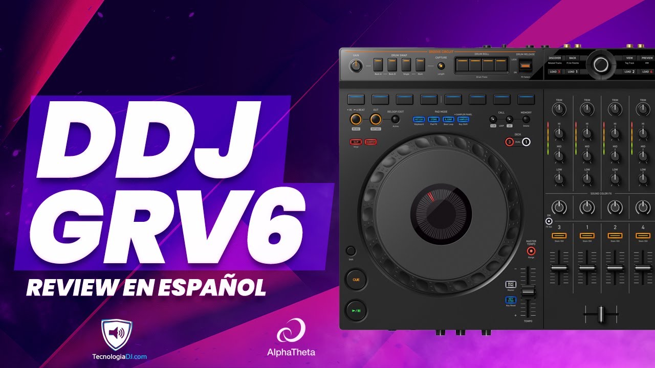 Review DDJ-GRV6 español - YouTube