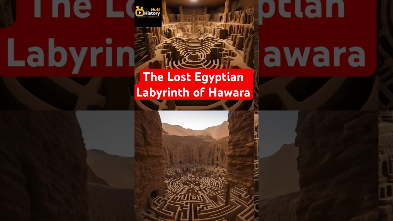 The Lost Egyptian Labyrinth of Hawara - YouTube