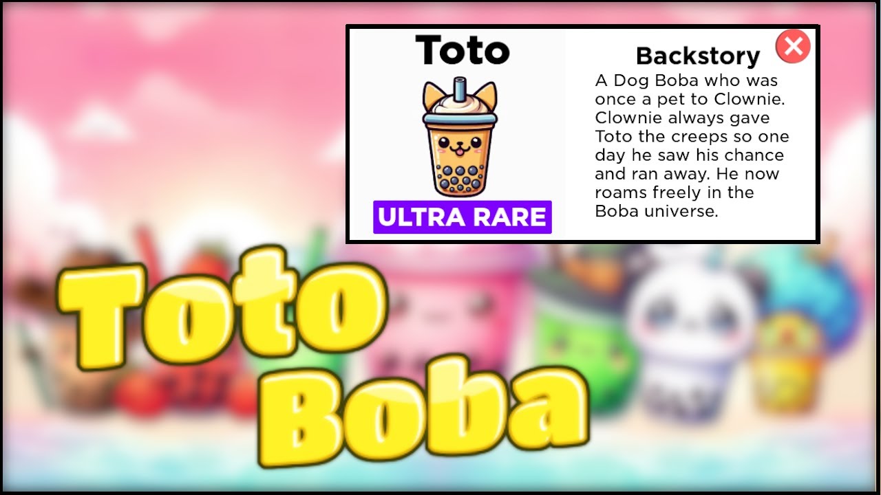 How to find the Toto Boba - Roblox - Find the Boba! - YouTube
