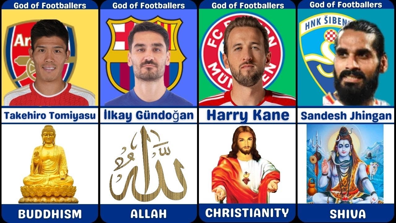 God Of FAMOUS Football Players and their CLUBS | Europe - YouTube