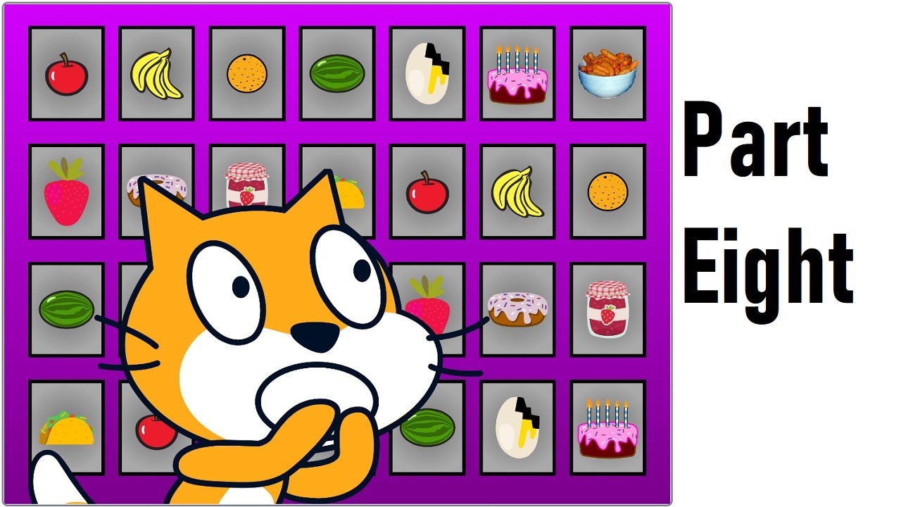 Make Memory Game In Scratch Part 8 Suitssymbols Youtube