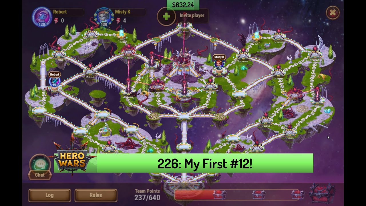 Let's Play Hero Wars 226: Trying a #12 Adventure for the First Time ...