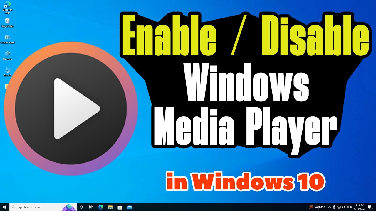 How To Enable / Disable Windows Media Player in Windows 10 PC or Laptop ...