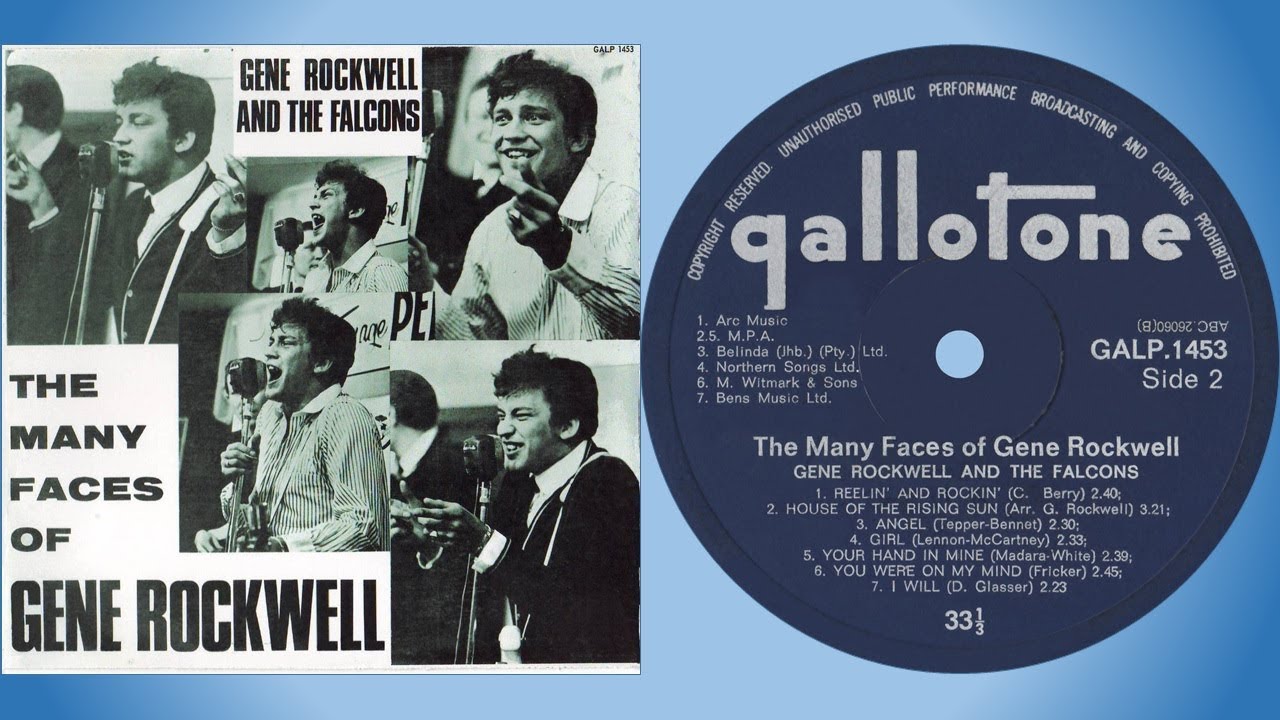 Gene Rockwell & The Falcons - House of the rising sun - YouTube