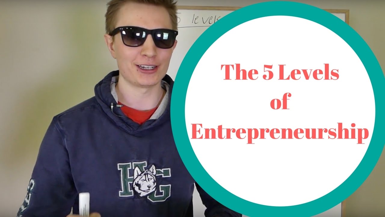 The 5 Levels of Entrepreneurship - YouTube