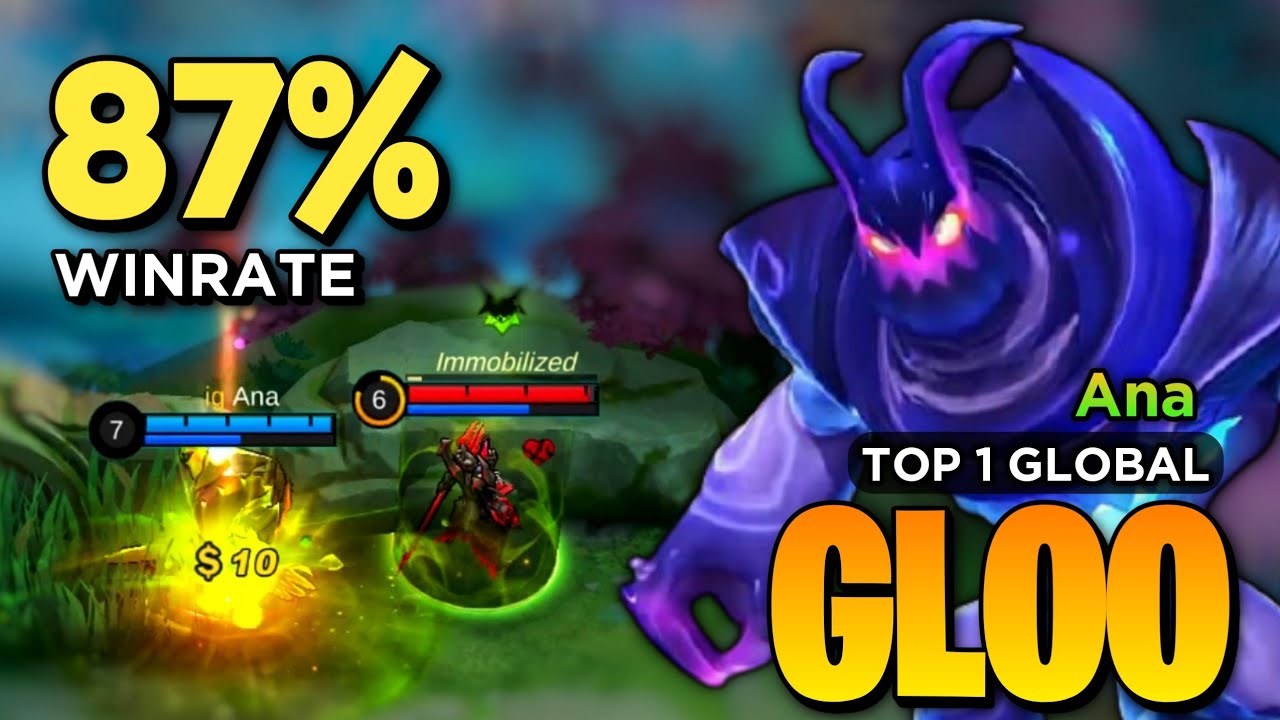 87% WINRATE! Gloo Best Build 2023 [ Gloo Top 1 Global Gameplay ] By Ana ...