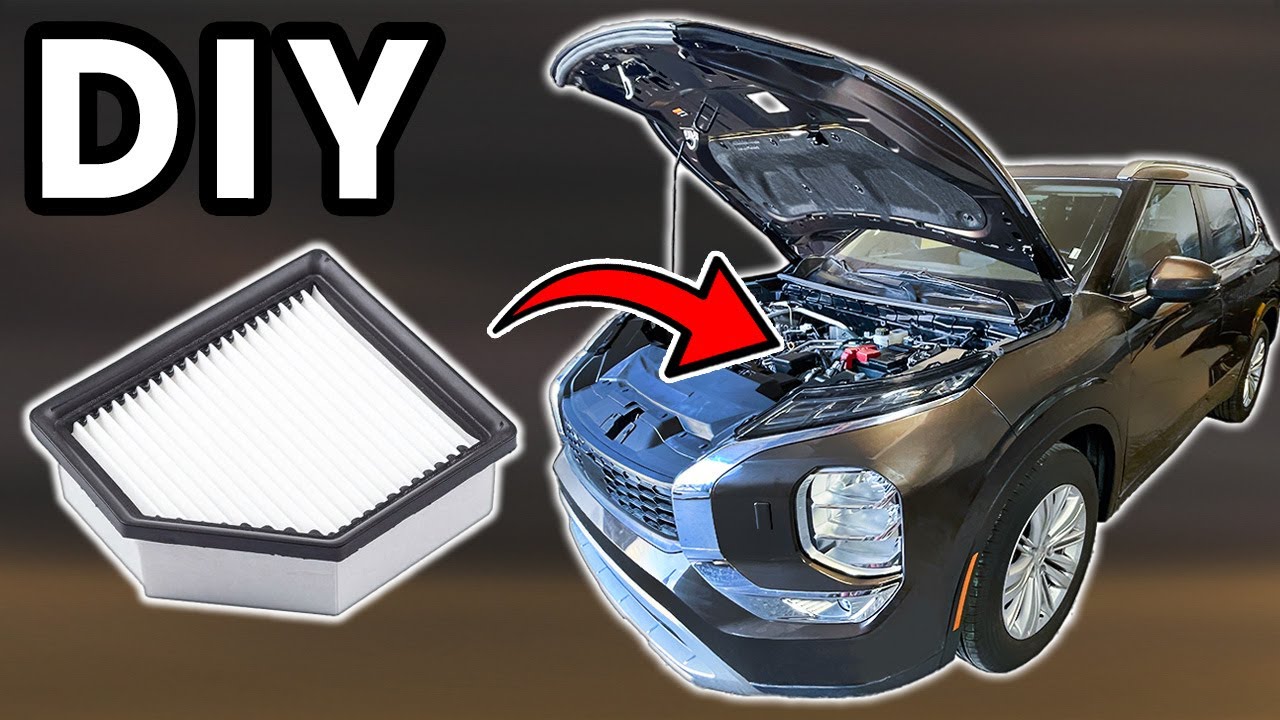 DIY 2022-2025 Mitsubishi Outlander Air Filter Replacement | Replace ...