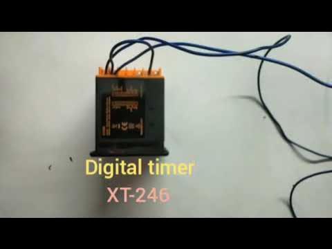 #Digital timer,how to setting digital timer parameters, #XT246 - YouTube